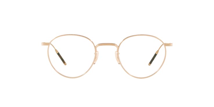 Oliver TK-1 Eyeglasses in Brushed Gold | Oliver®